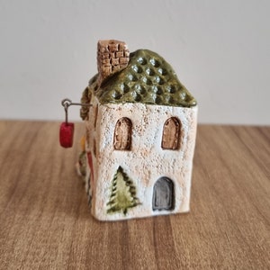 Handmade Miniature Ceramic Italian House: Rustic Village Decor - Etsy