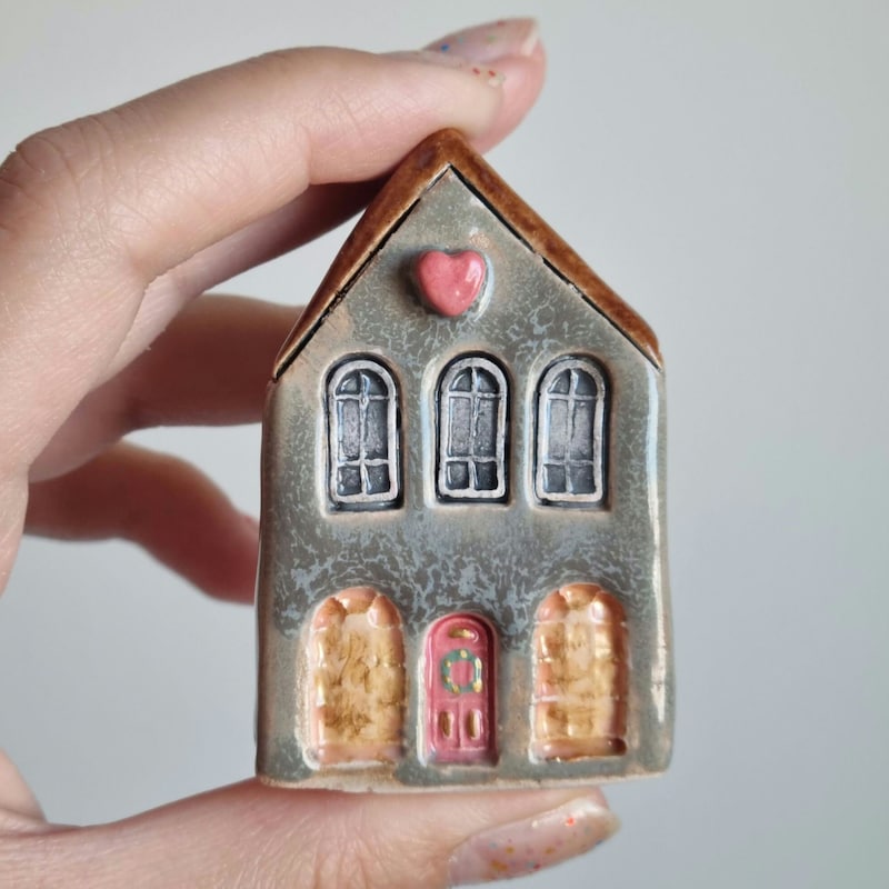 Small Ceramic House - Etsy