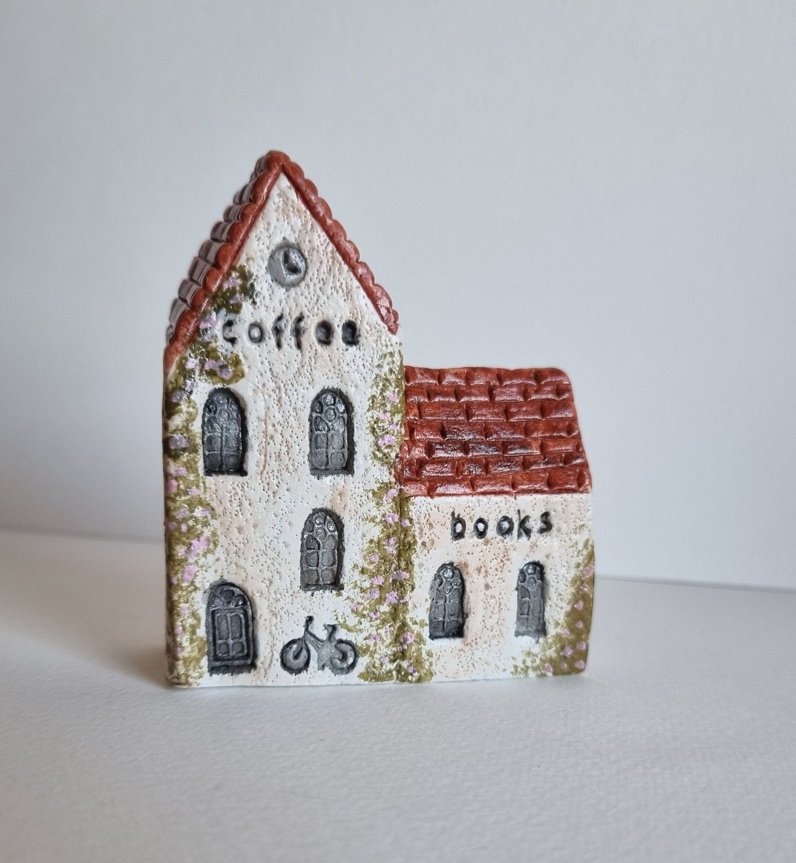 Tiny Clay Miniature Italian Ceramic House ,ceramic House,tiny House ...