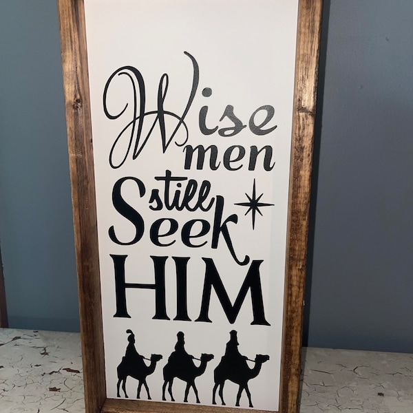 Wise Men Still Seek - Etsy