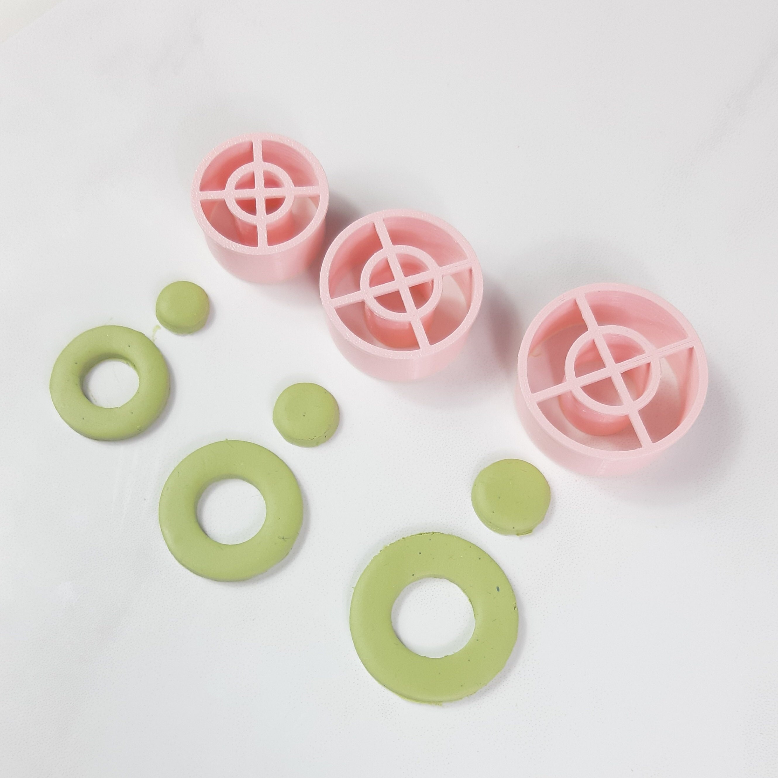 Home Improvement Home & Living Tools Circle Lock Donut Polymer Clay ...