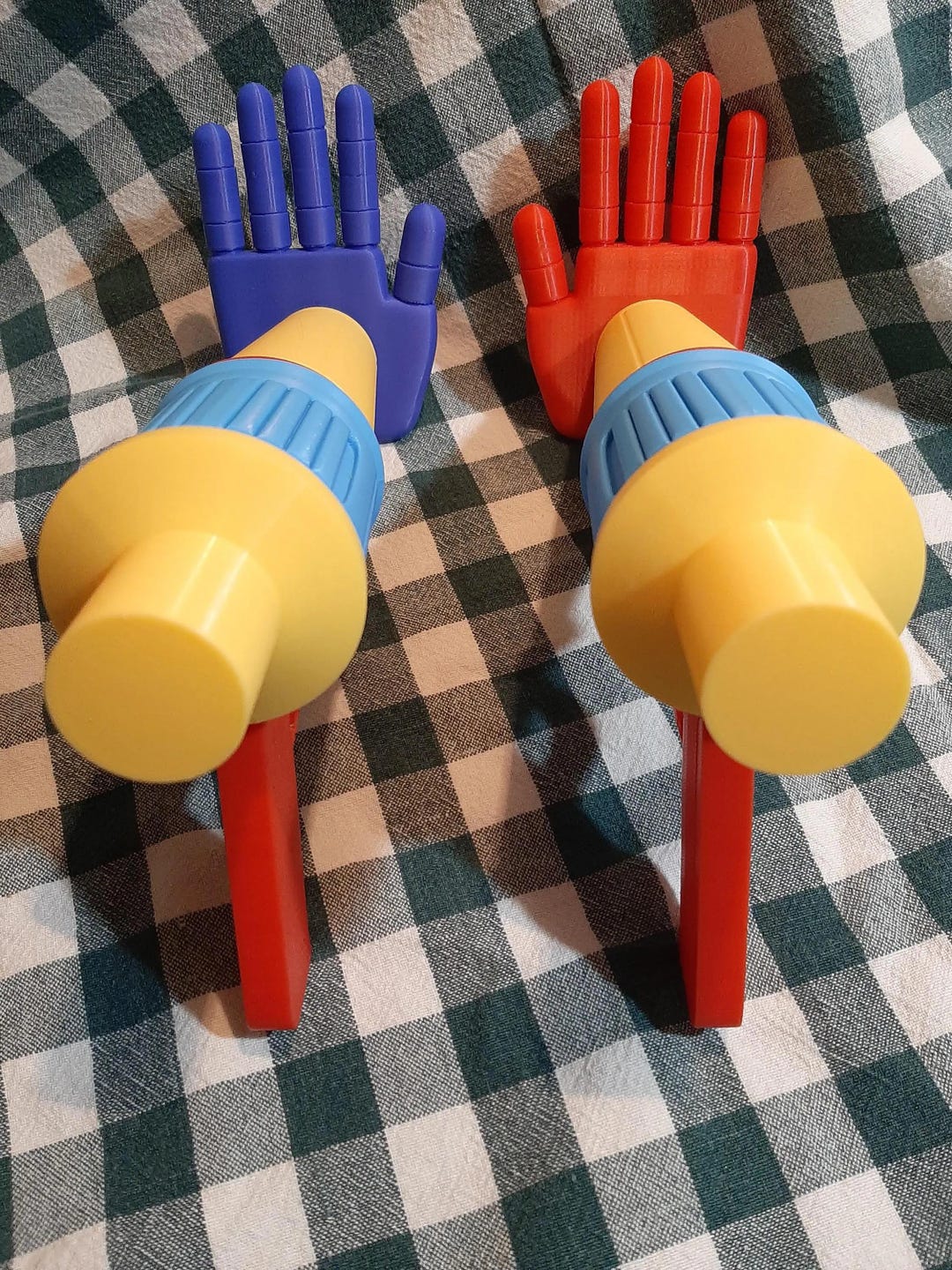 Cosplay Hand Shooters - Red & Blue Toy Costume Prop - Etsy
