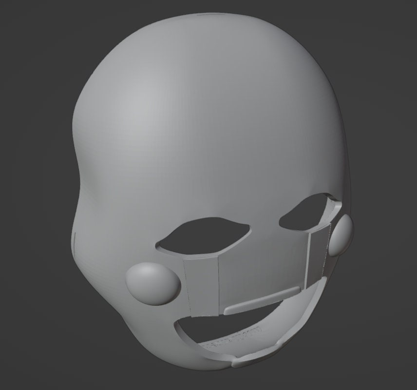 FNAF Puppet Mask 3D File - Etsy