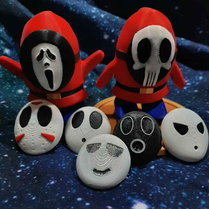 Shy Guy Mask - Etsy