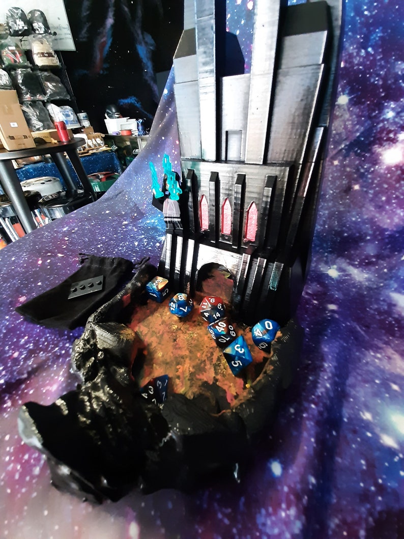 Vader Castle Dice Tower 3d Printed - Etsy