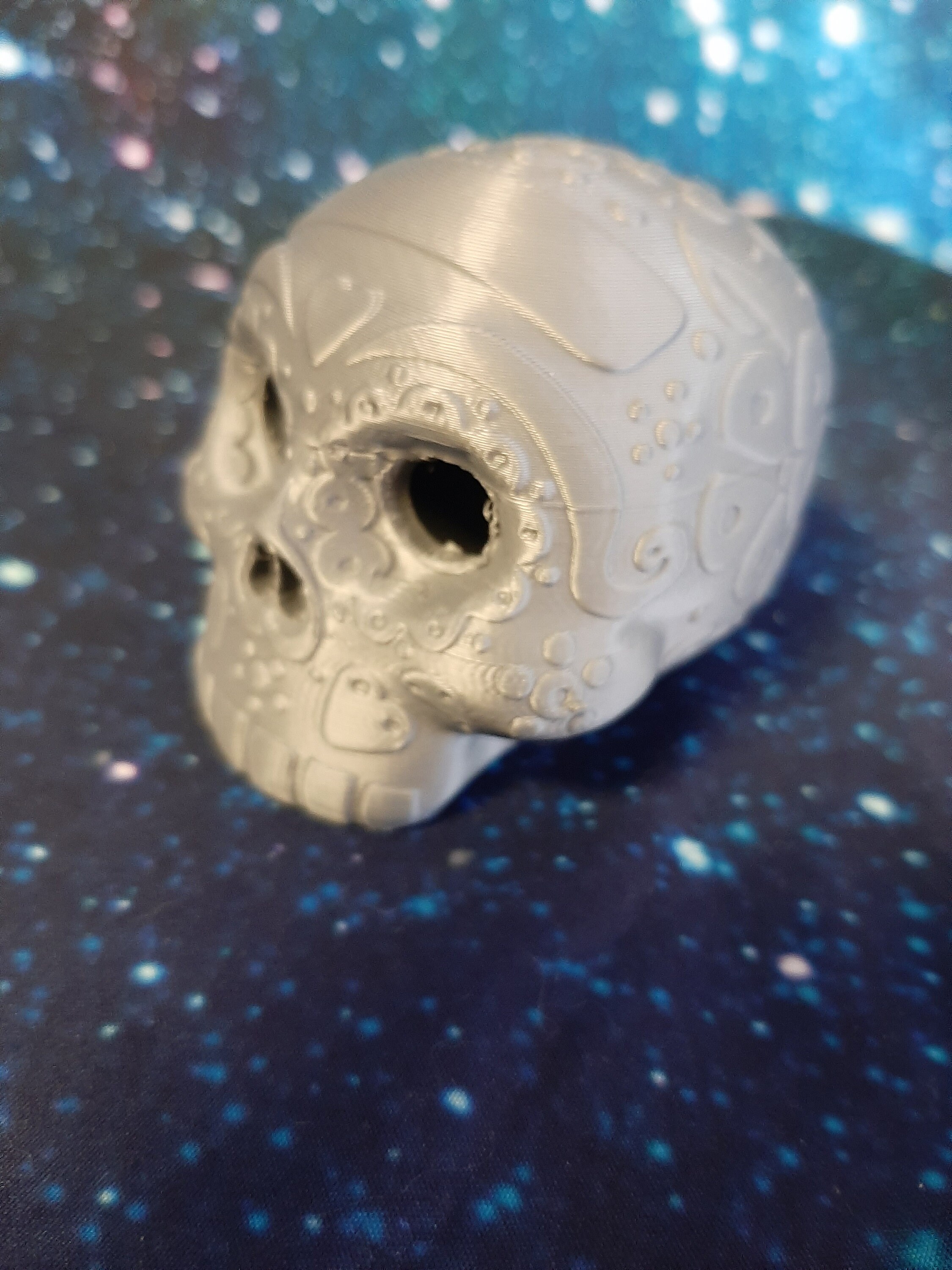 3d Printed Sugar Skull - Etsy