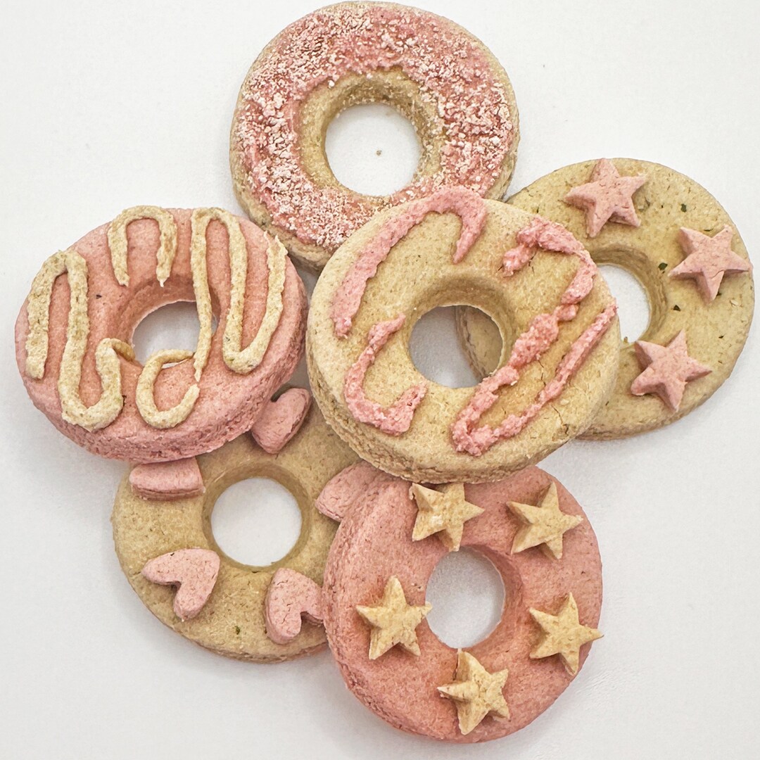6 Donut Treats for Bunnies | 100% Organic, Healthy & All Natural Flavor ...