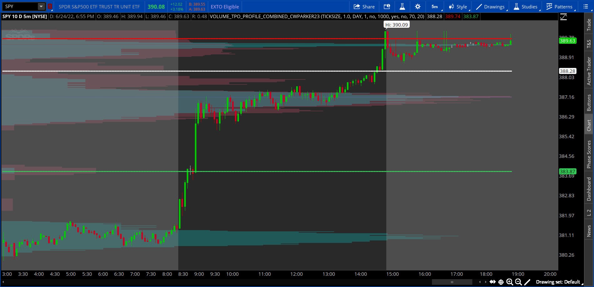 THINKORSWIM Market and Volume Profile Indicators Combined - Etsy