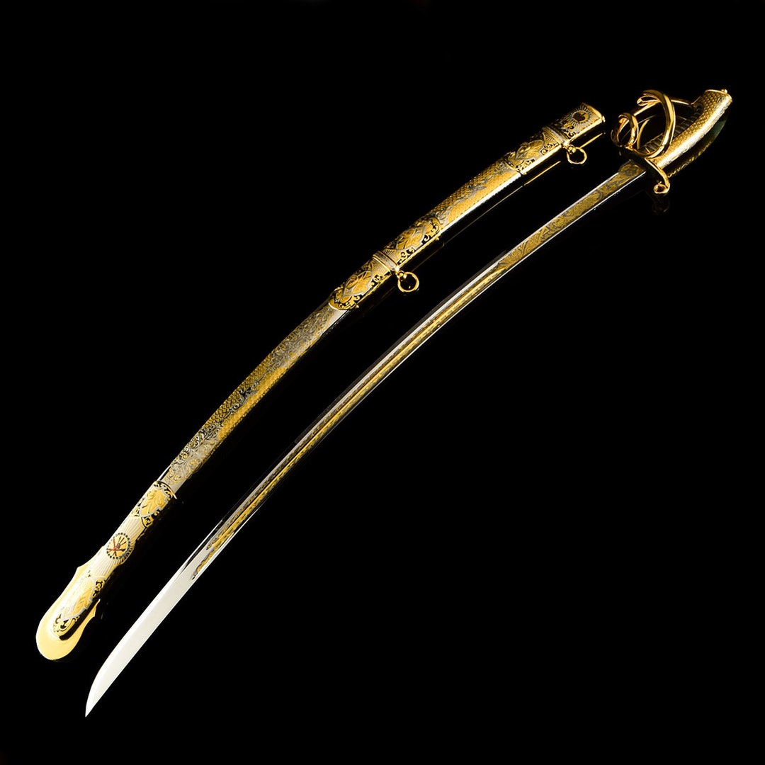 SABER Souvenir officer Material: Steel Brass, Nickel, Enamel, Gold ...