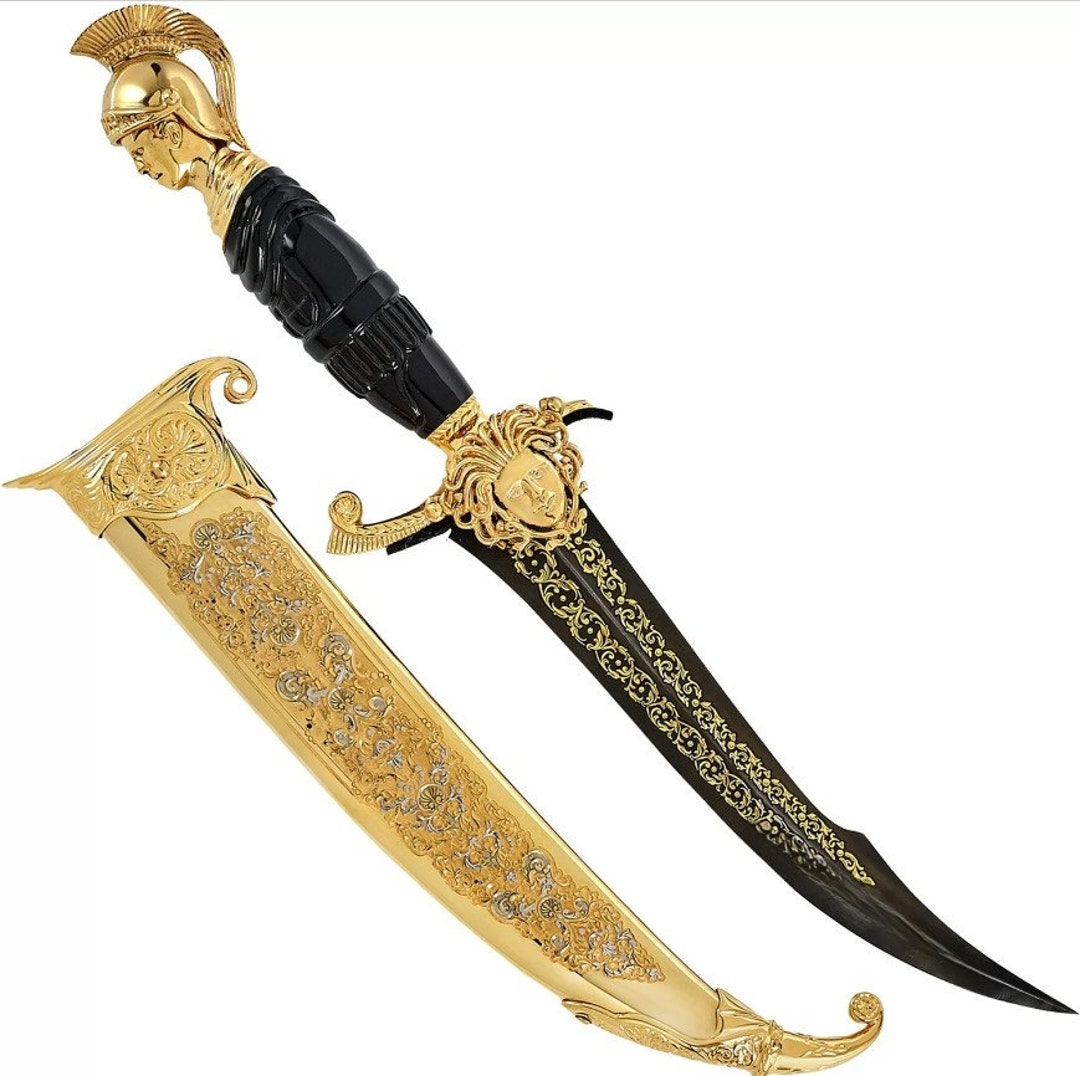 Dagger Perseus and Medusa Gorgon Vip Gift Best Gift Handmade Knife - Etsy