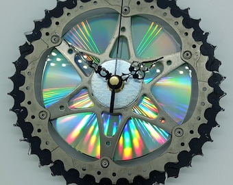 Recycled Bicycle Parts Hand Made Clock - Etsy UK