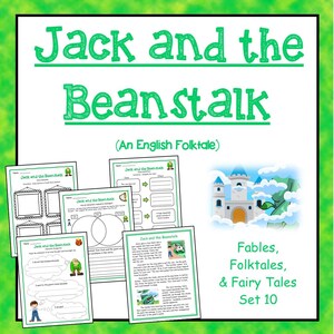 Jack and the Beanstalk (fairy Tales) Reading Comprehension Activities ...