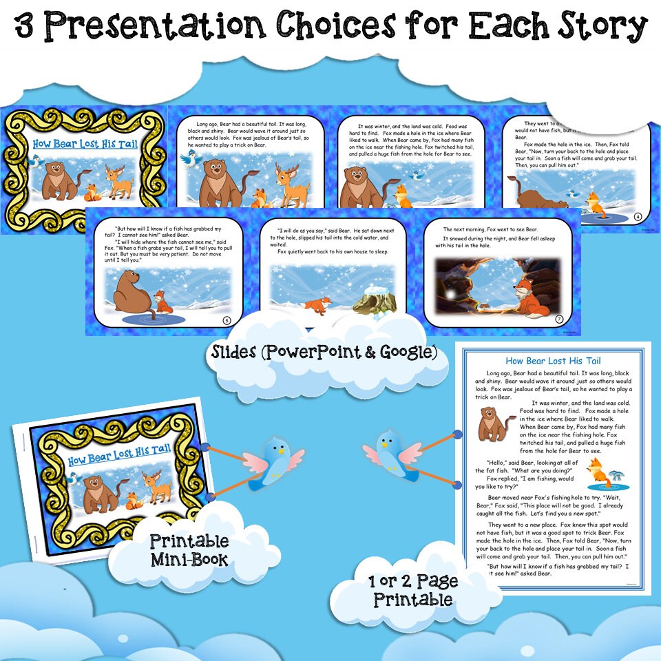 Native American Stories and Folktales Reading Comprehension Bundle 2nd ...