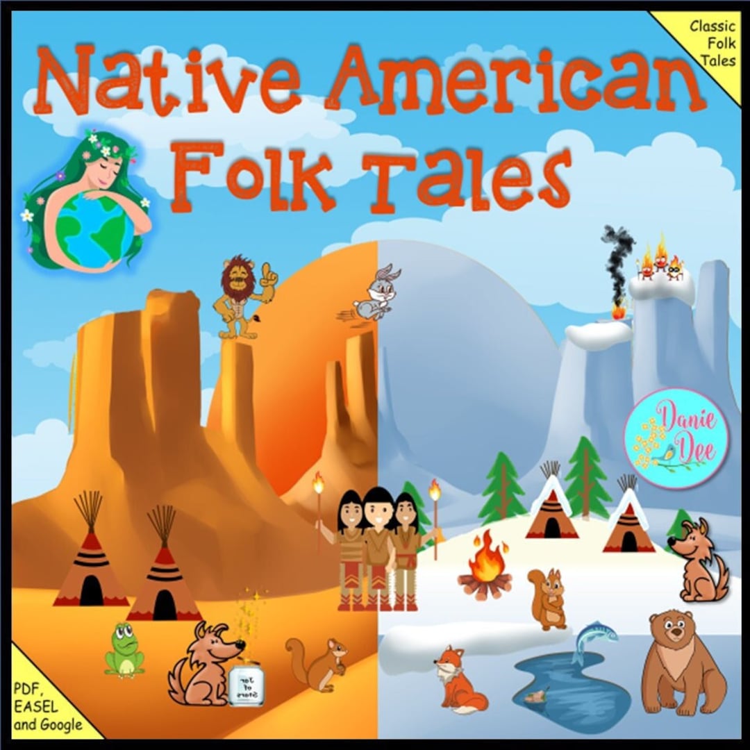 Native American Stories and Folktales Reading Comprehension Bundle 2nd ...