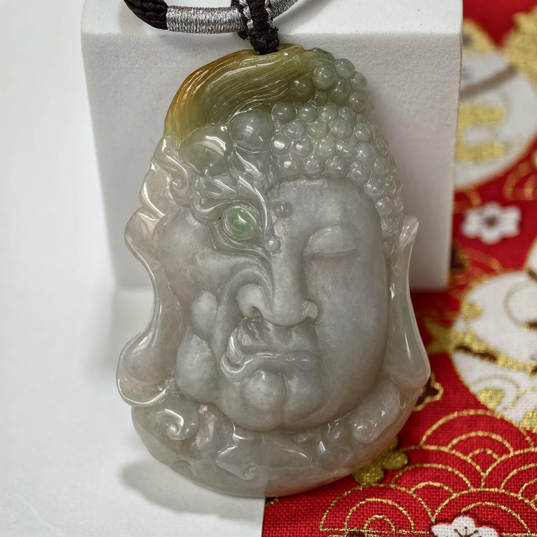 Buddha & Demon Dual Face 佛魔一念之间 • Icy Misty Grey With Golden Ochre ...