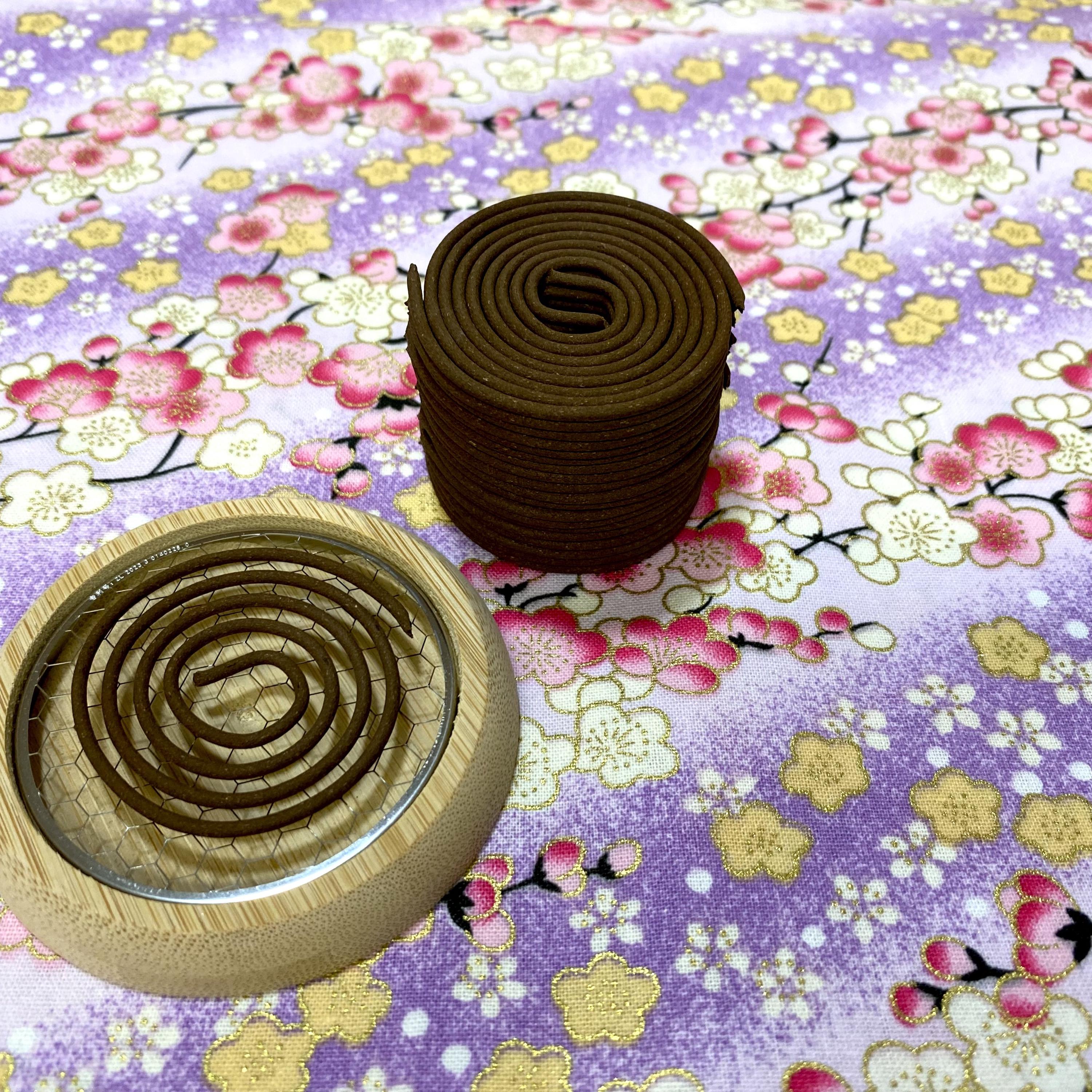 Wild Indonesia Agarwood Coil Incense | 40 Pieces | Each Burn for About ...