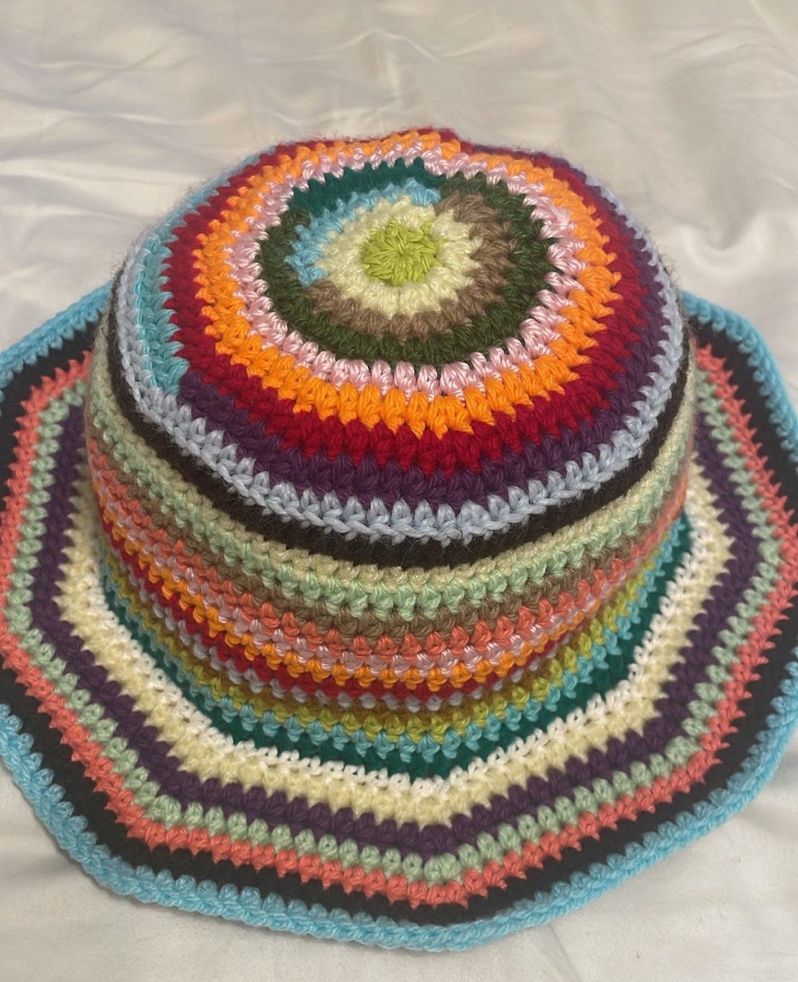 Multi Colored Bucket Hat - Etsy