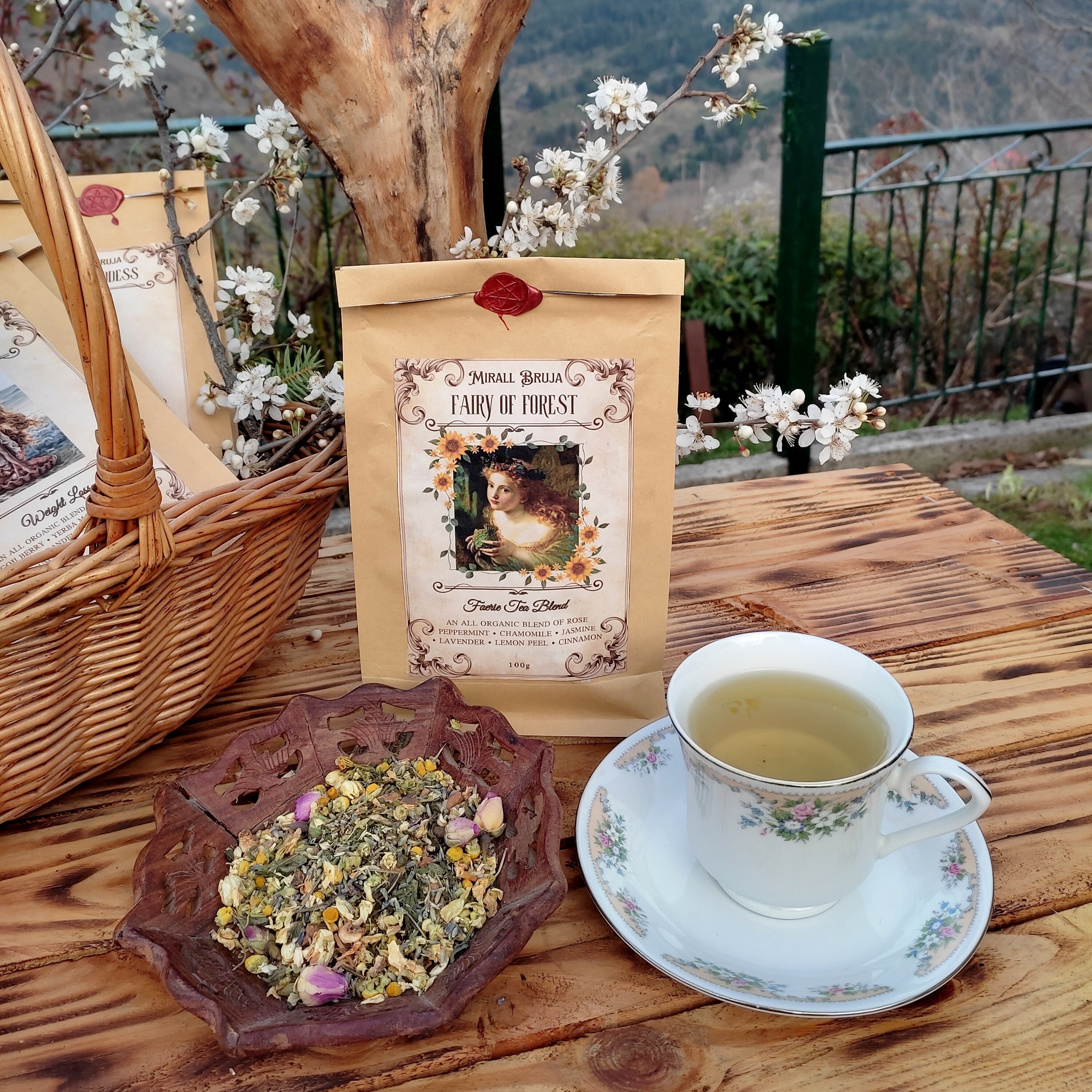 FAIRY OF FOREST Faerie Tea Blend - Etsy