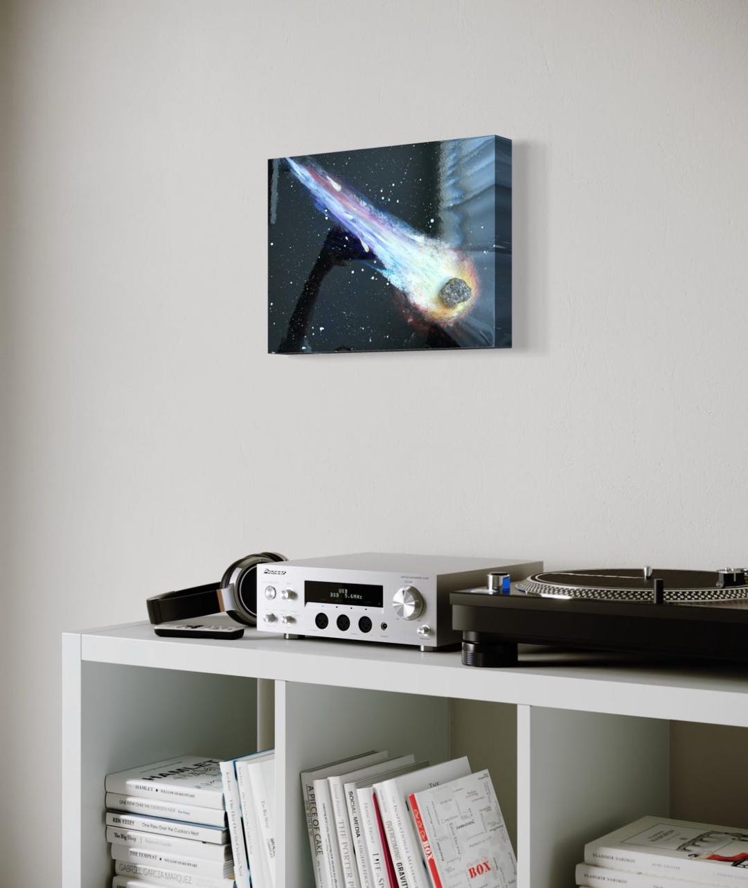 Meteorite / Fall Meteorite / Resin Art / Epoxy Painting /walldecor ...