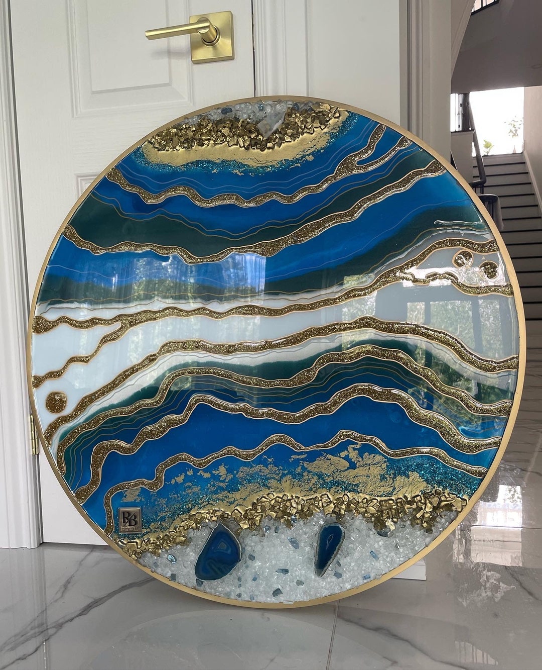 Resin / Epoxy / Wall Art / Canvas / Painting / Art / Picture - Etsy