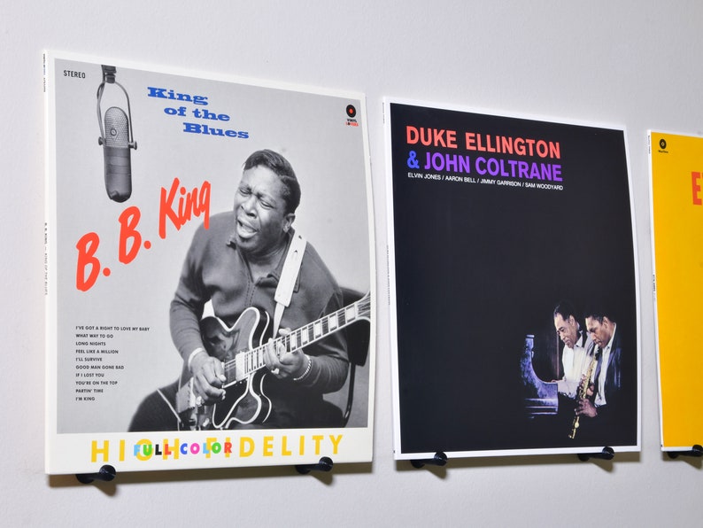 Modern Record Holder Minimalist Vinyl Display Music Lover Gift Vinyl ...