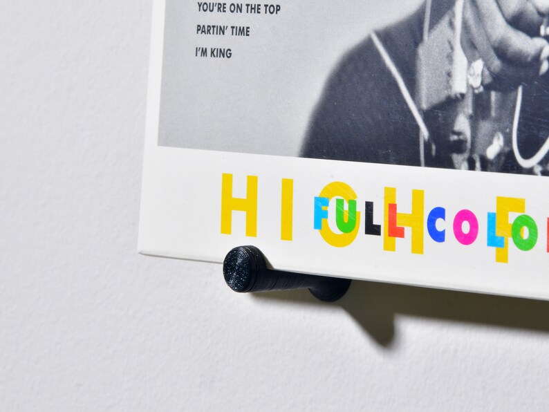 Modern Record Holder Minimalist Vinyl Display Music Lover Gift Vinyl ...