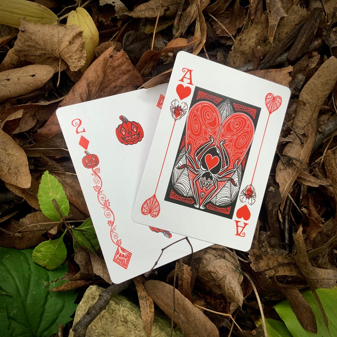 Halloween Playing Cards - Etsy