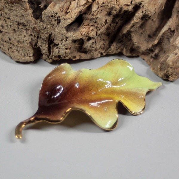 Autumn Leaf Brooch - Etsy