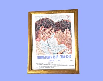 Kdrama Frame Poster - Etsy
