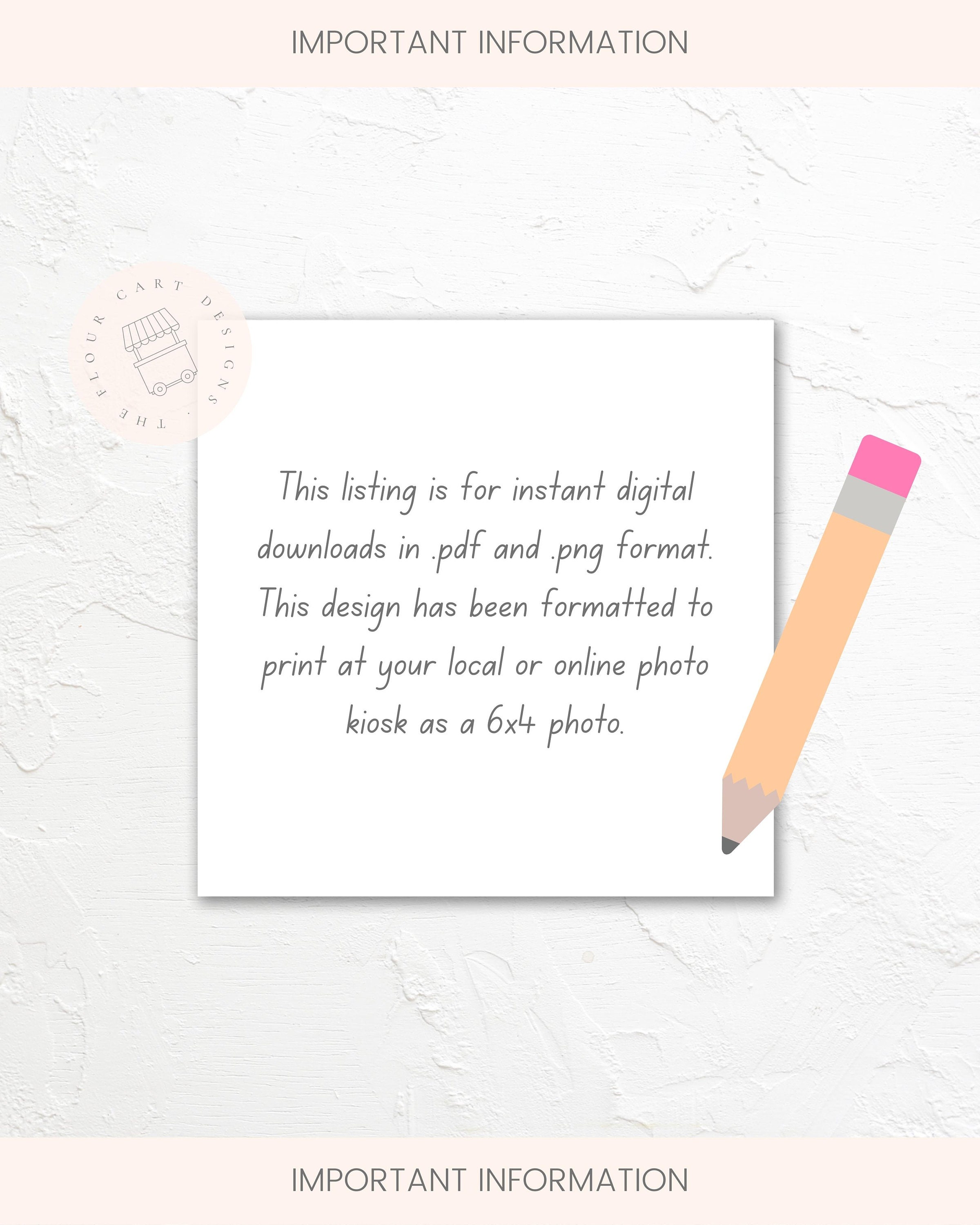 DIGITAL 'happy Mother's Day' Cookie Backing Card | 6 X 4 | Single Sided ...