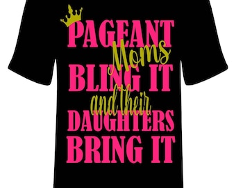 Pageant Mom T Shirt - Etsy