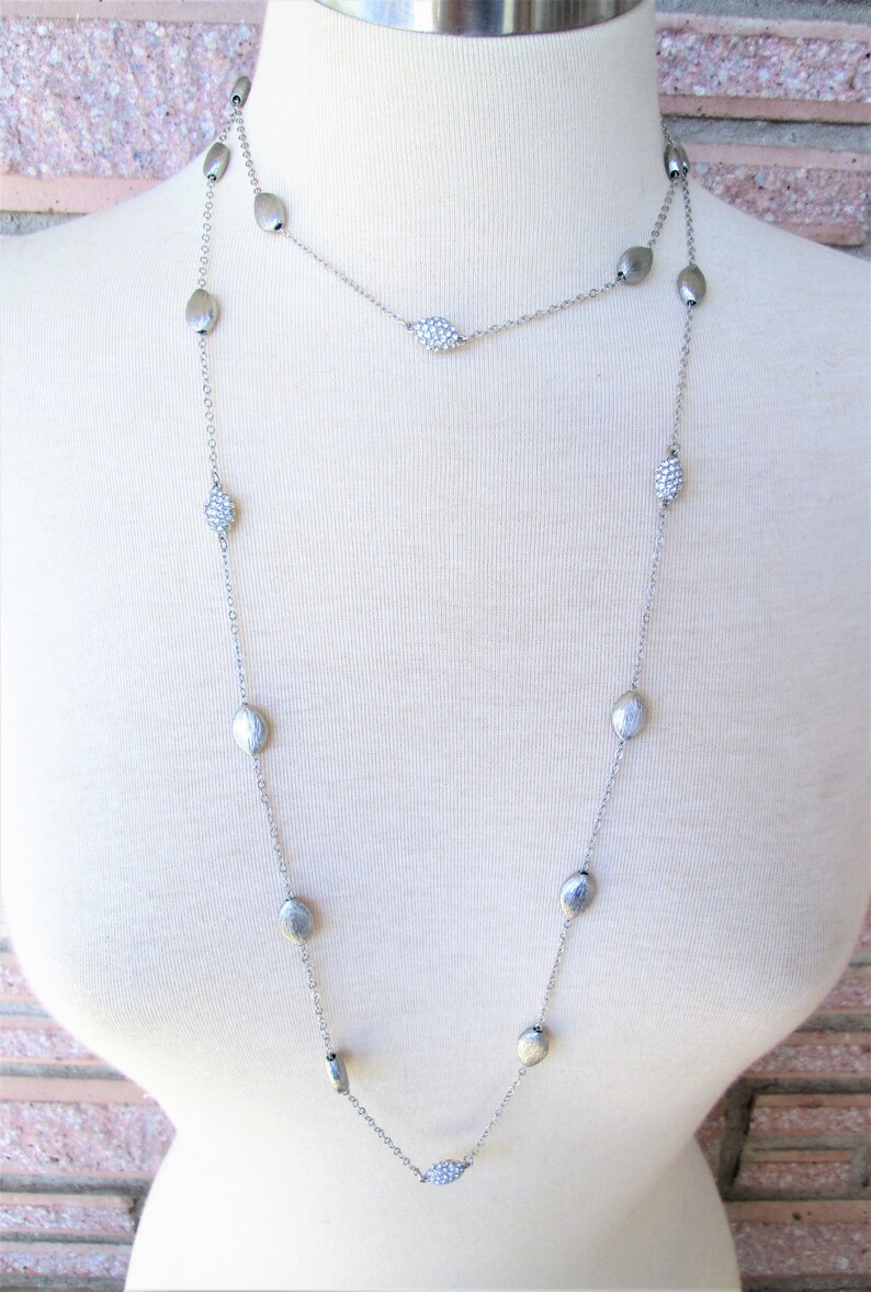 Flapper Style Long Necklace Costume Jewelry Retro Statement Women ...