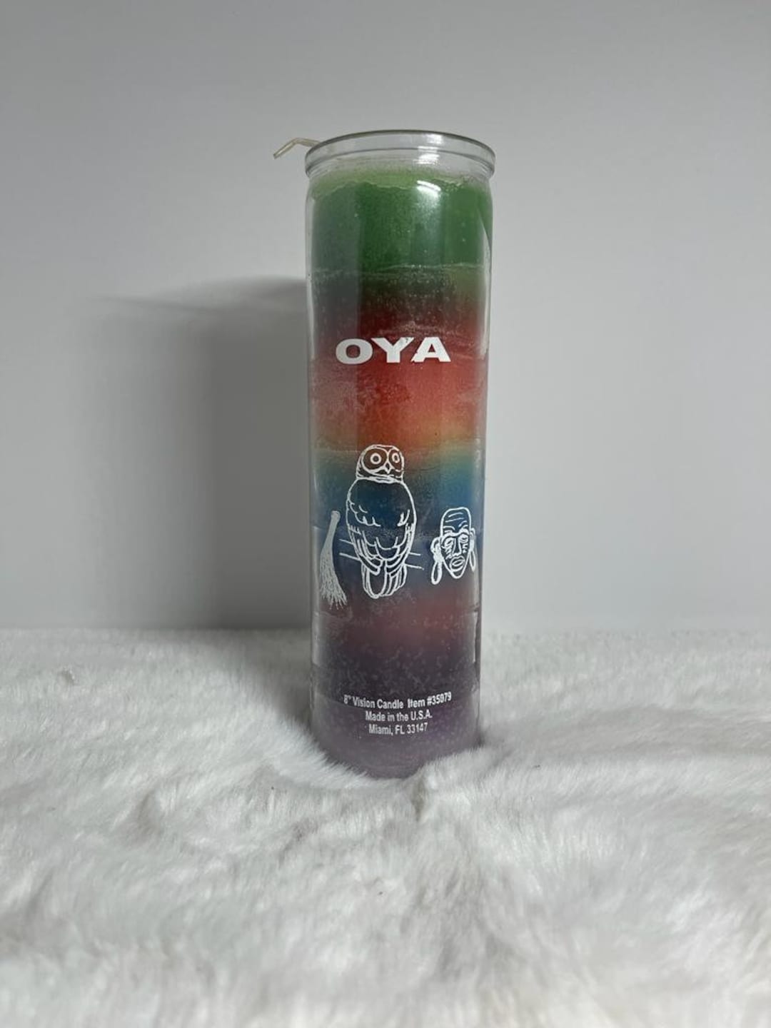 OYA Orisha, Candle, 7 Day Candle, IFA, Ritual Hoodoo, Vodoo LWA ...