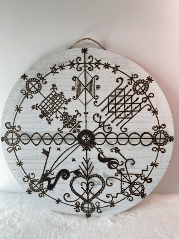 One-of-a-kind Wood Burned Milokan Wall Hanging | Etsy