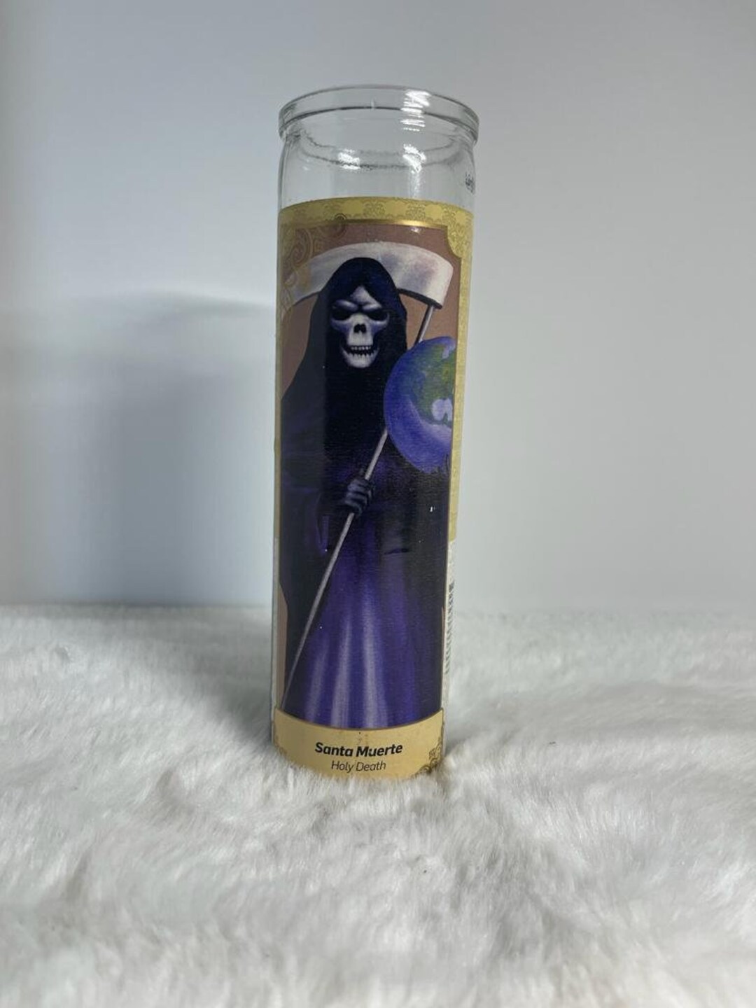 Santa Muerte Candle, 7 Day Candle, Ritual Hoodoo, Vodoo, Santeria ...