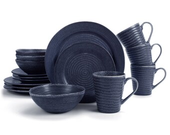 Navy Blue Dinnerware - Etsy