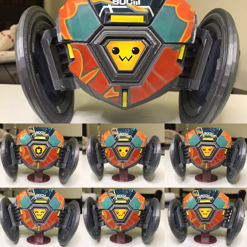 Raze's BoomBot VALORANT REV.3 Impresión 3d Figura pequeña - Etsy México