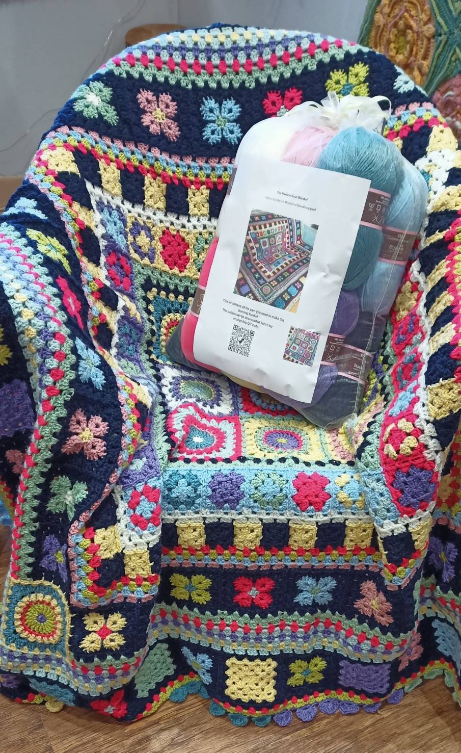 Narrowboat Blanket Yarn Pack: Stylecraft Special DK, Woolthreadpaint ...