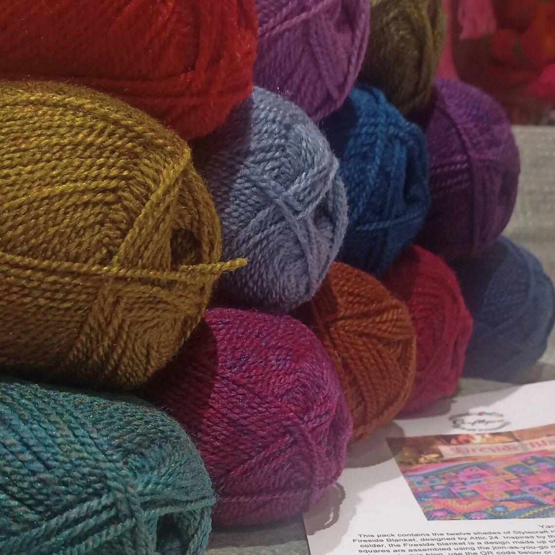 Fireside Blanket Attic 24 Yarn Pack of Stunning Highland - Etsy UK