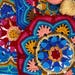 Persian Tiles Crochet Blanket Pattern & Yarn Pack: Marrakesh Colorway ...