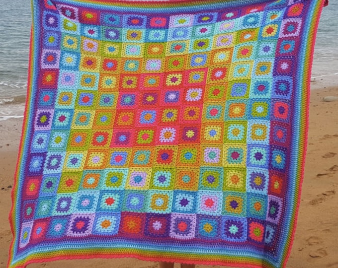 Picnic on the Beach Yarn Pack This Delightful Blanket Kit Designed by Eleonora Tully of Coastal ...