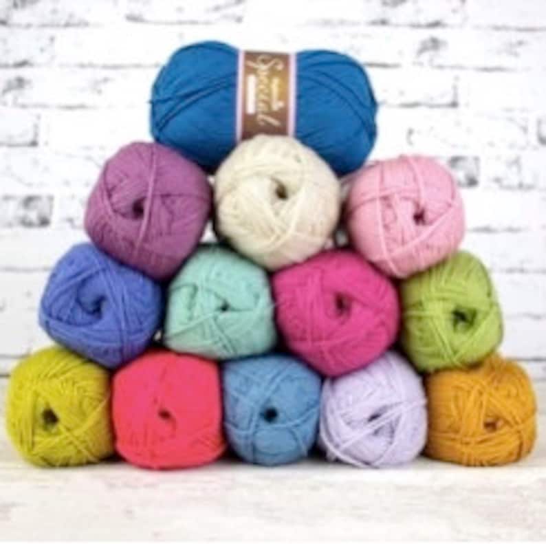 Colorful Crochet Blanket Yarn Pack - Stylecraft Special DK - Etsy
