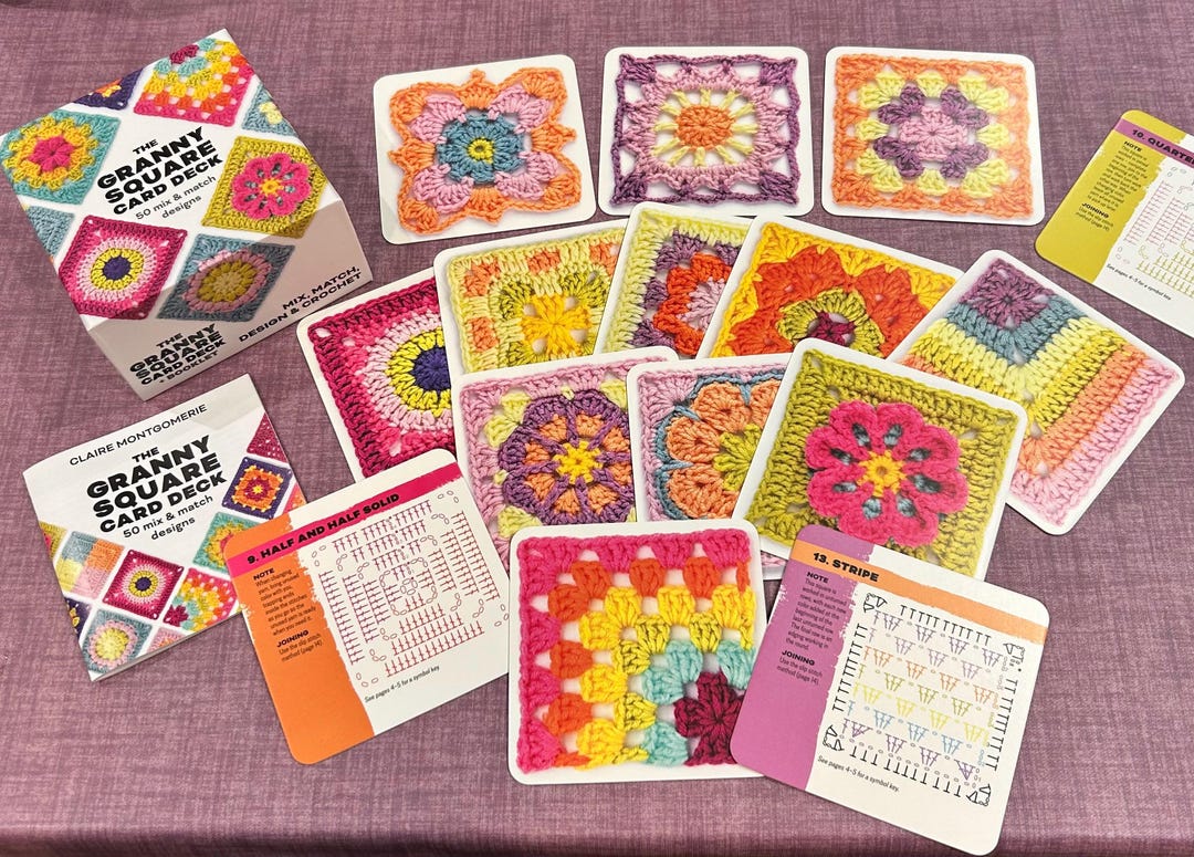 The Granny Square Card Deck - Unleash Your Creativity With This Stylish ...