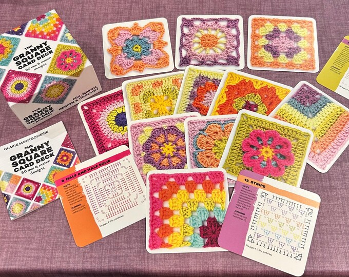 The Granny Square Card Deck Unleash Your Creativity With This Stylish ...