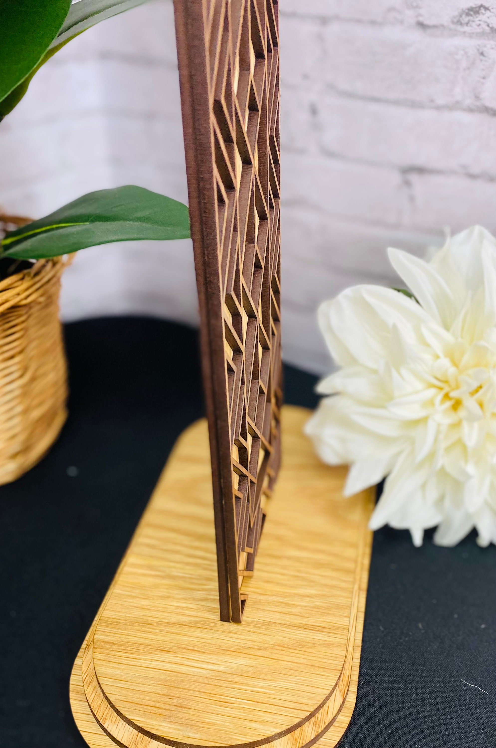 Lasered Wooden Cross | Wooden Cross | Cross Decor | Modern Cross Decor ...