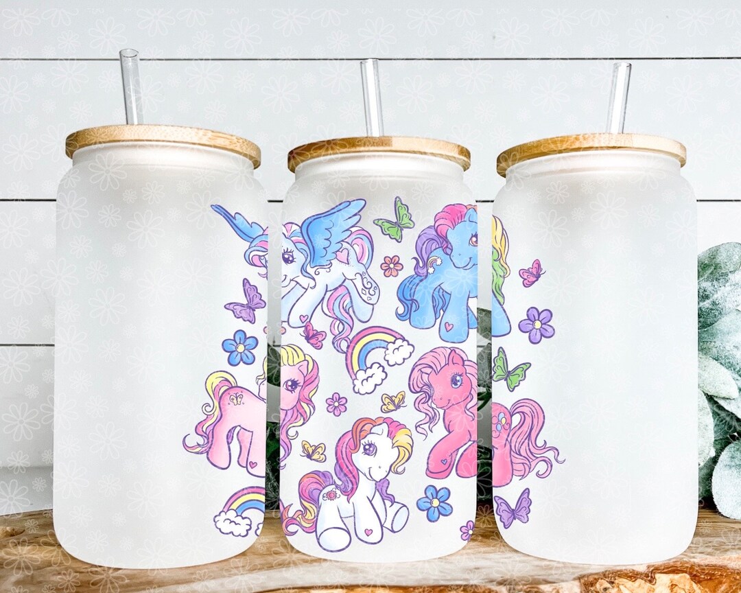 MLP & Friends Glass Cup - Etsy