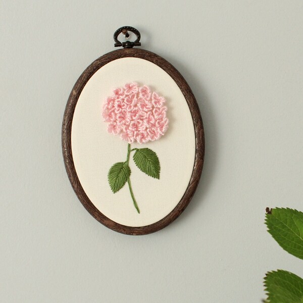 Hydrangea Embroidery - Etsy