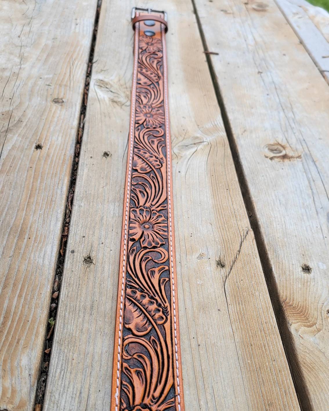 Belt Custom Belt Tooled Belt Leather Belt Western Belt | Etsy