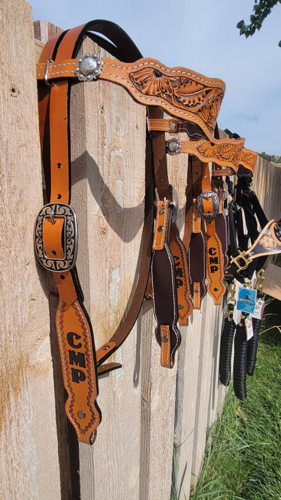Personalized Trophy Headstall Horse Tack - Etsy