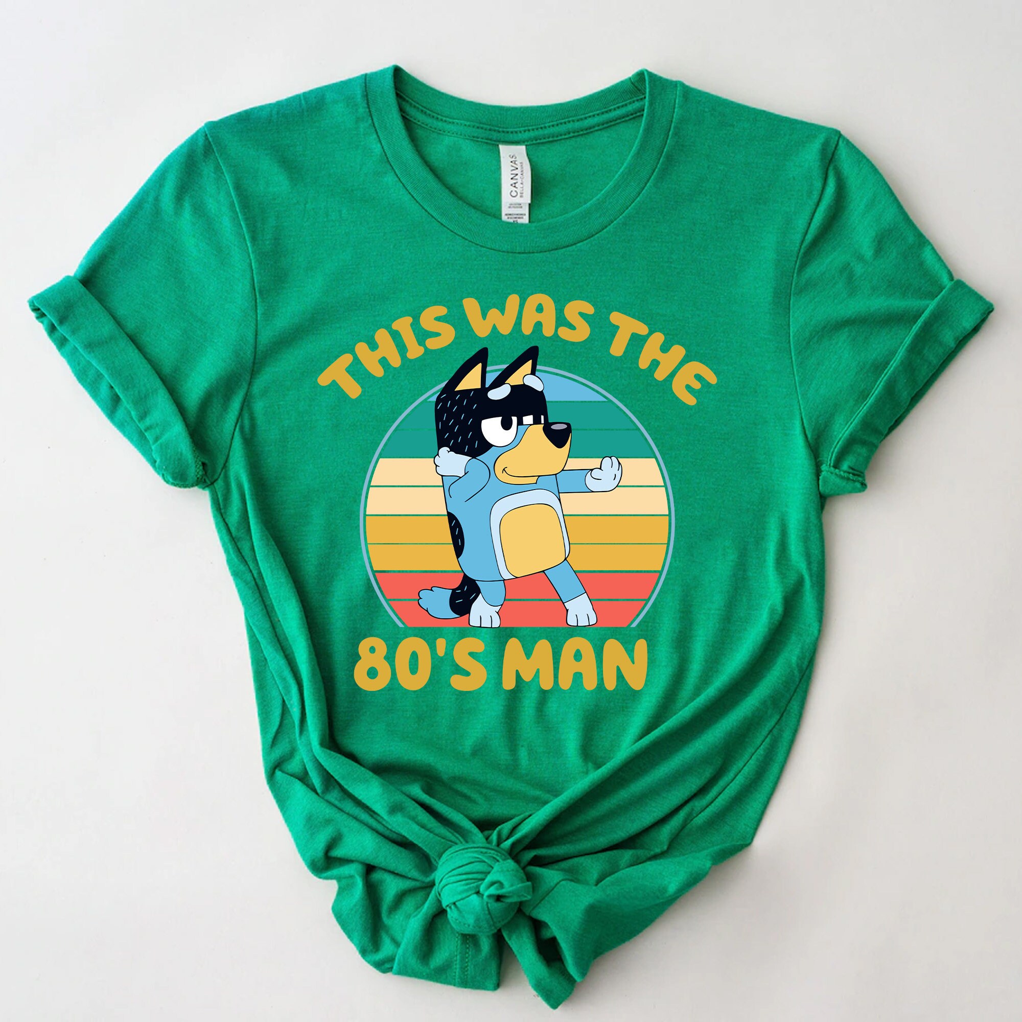 Bluey Dad PNG, This Was the 80's Man PNG, Bluey Family, Bluey Cartoon ...